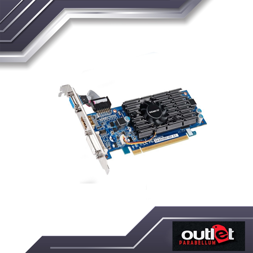 REFURBISHED GIGABYTE GV-N210D3-1GI GIGABYTE GEFORCE 210 GPU | Shopee ...