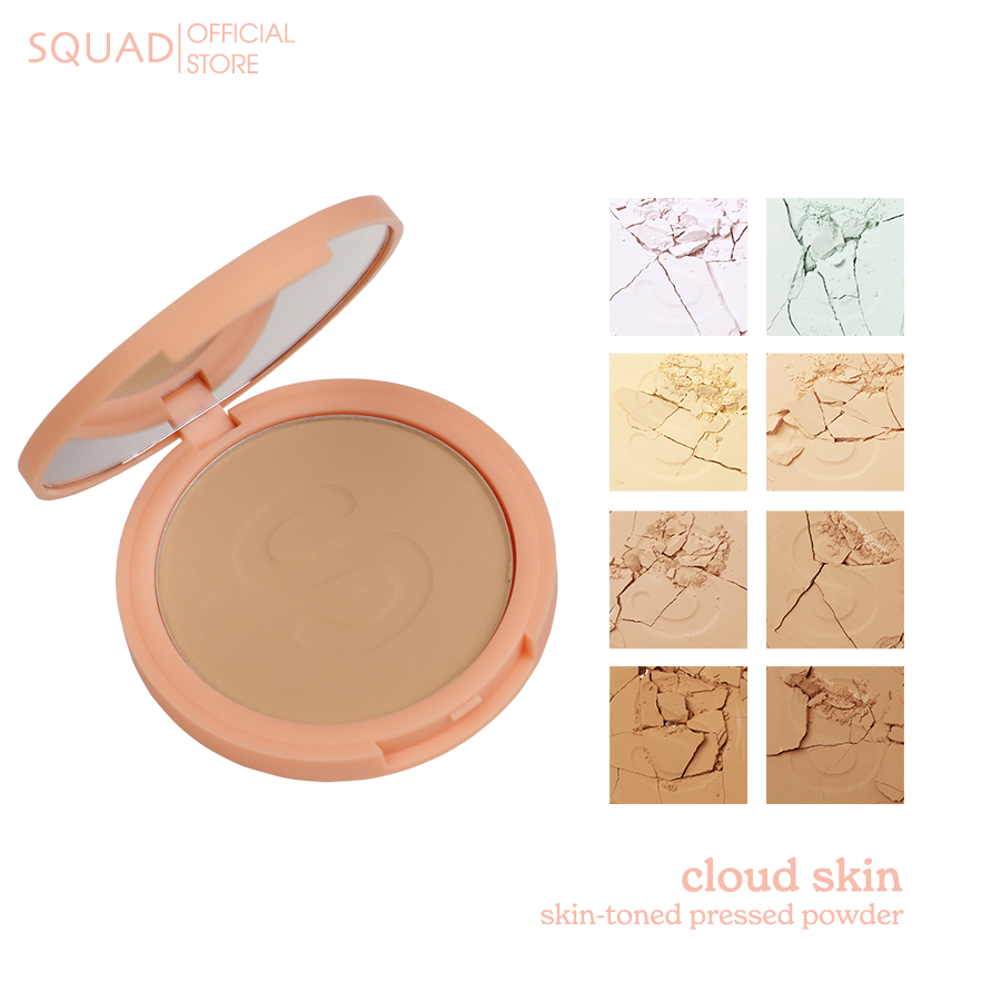 Squad Cosmetics Cloud Skin Pressed Powder | Shopee Philippines