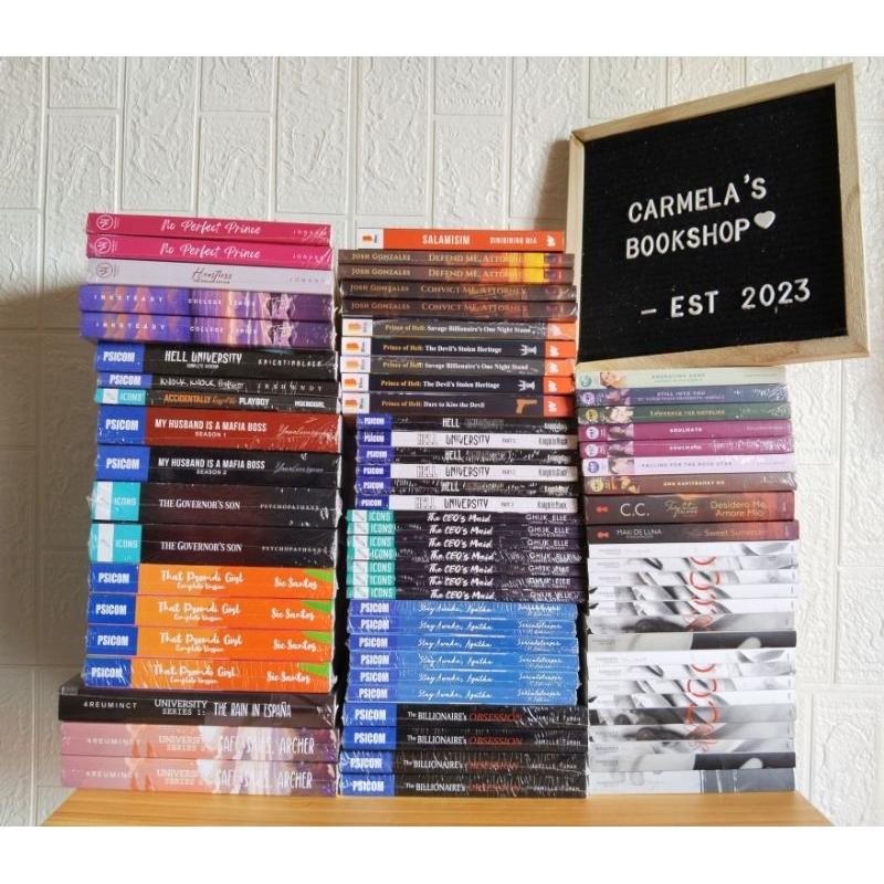 Random wattpad books available. | Shopee Philippines