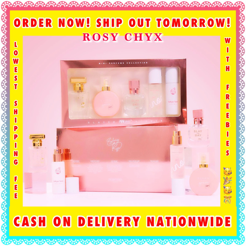 RYX Mini PERFUME Collection (Unstoppable,Bloom with Grace,Slay the Day ...