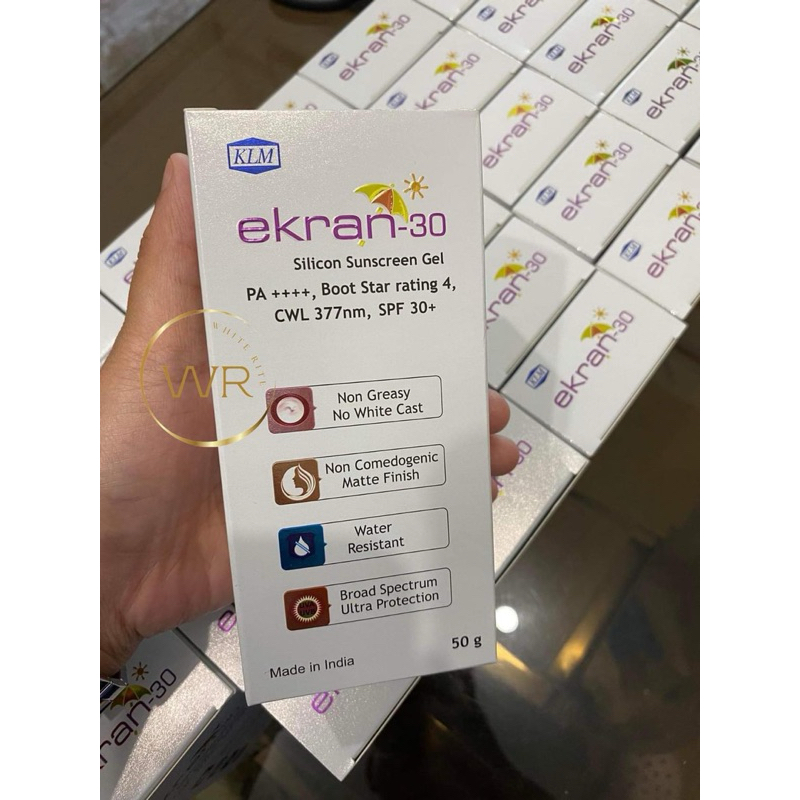 Ekran-30 Silicon Sunscreen Gel SPF 30 Ekran 30 Original Non-greasy ...