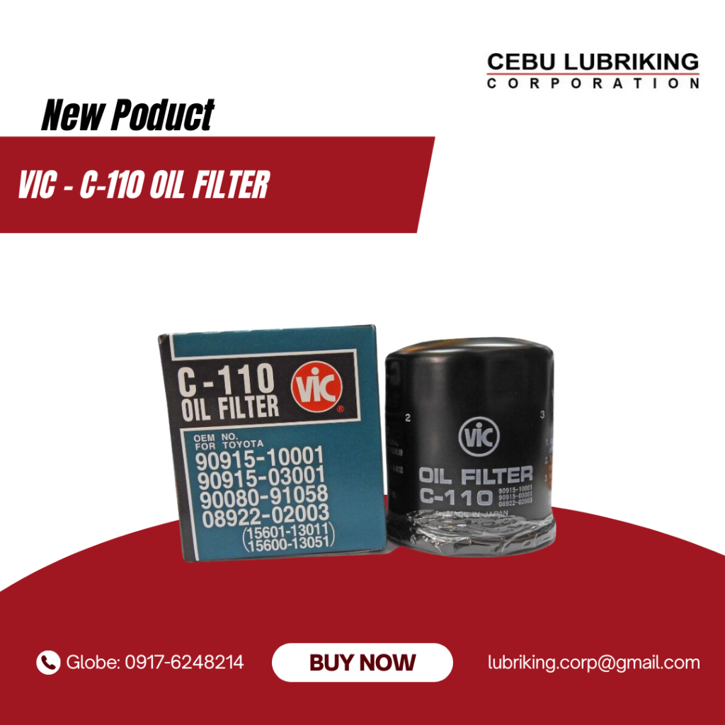 VIC C-110 Oil Filter | Shopee Philippines