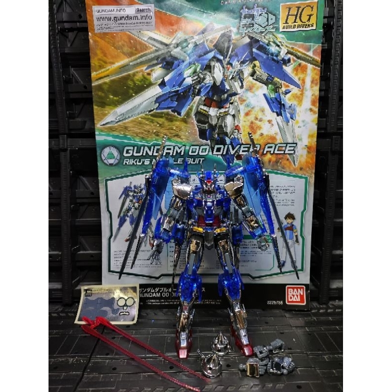 HG 1/144 Gundam 00 Diver Ace Special Coating | Shopee Philippines