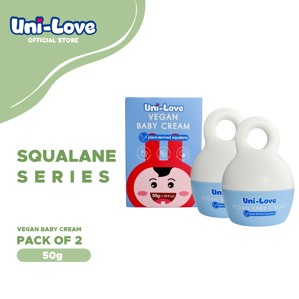 UniLove Vegan Baby Cream 50g Pack of 2 | Shopee Philippines