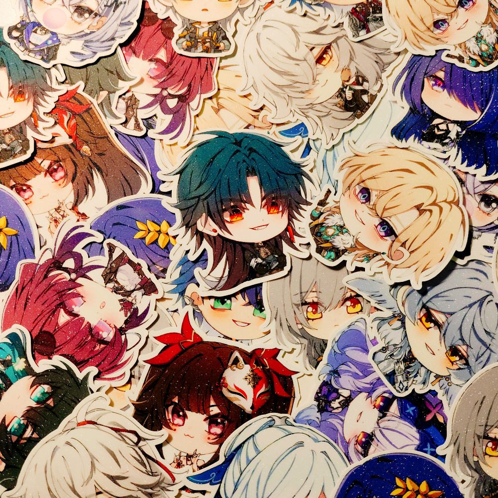 HONKAI STAR RAIL WATERPROOF VINYL STICKERS | Shopee Philippines