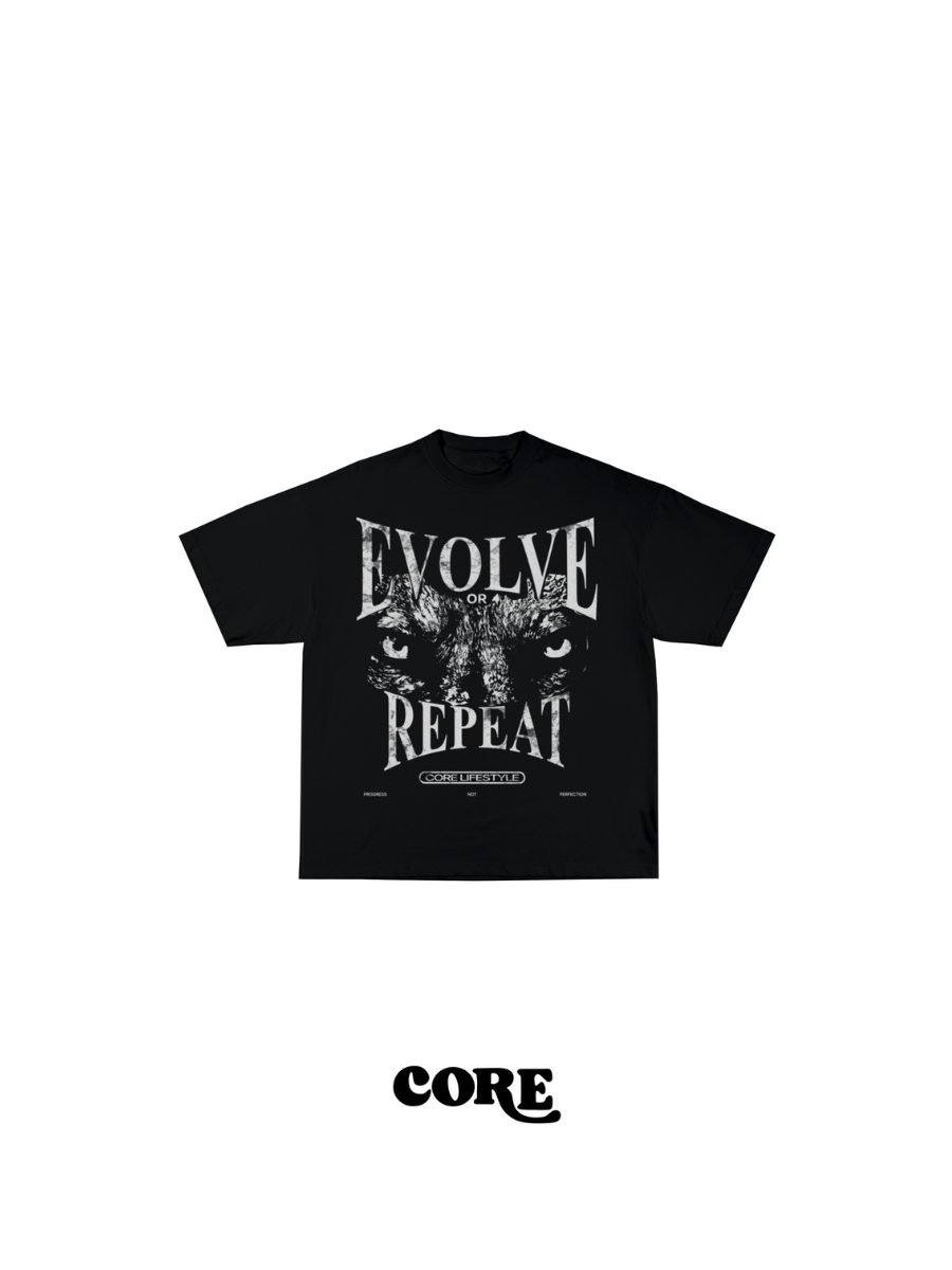 CORE - "EVOLVE" Tee (Oversized, Boxy) | Shopee Philippines