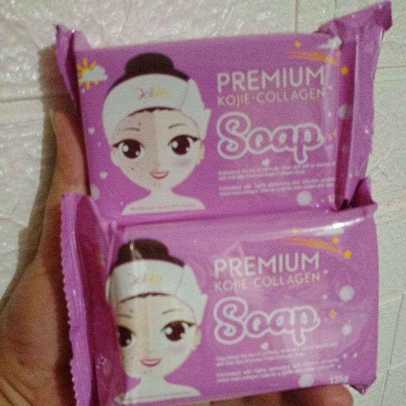 DOLL SKIN PREMIUM KOJIE-COLLAGEN SOAP 135g | Shopee Philippines