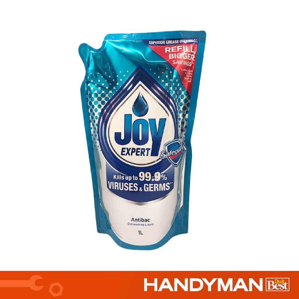 Joy Dishwashing Liquid Refill Antibac Expert 1L. | Shopee Philippines