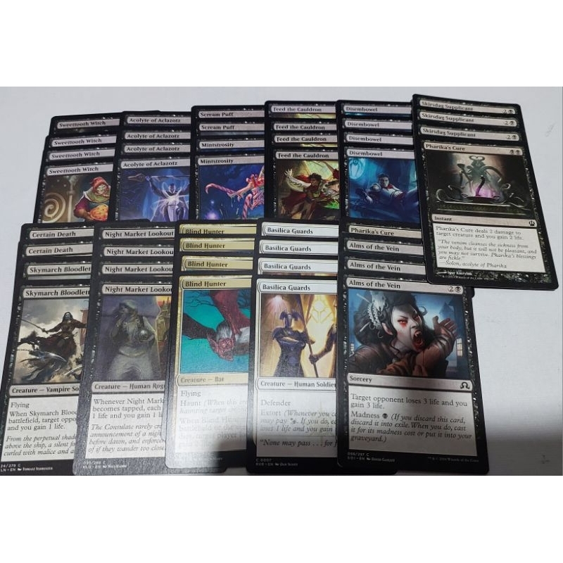 MTG pauper decks ( budget precon) | Shopee Philippines