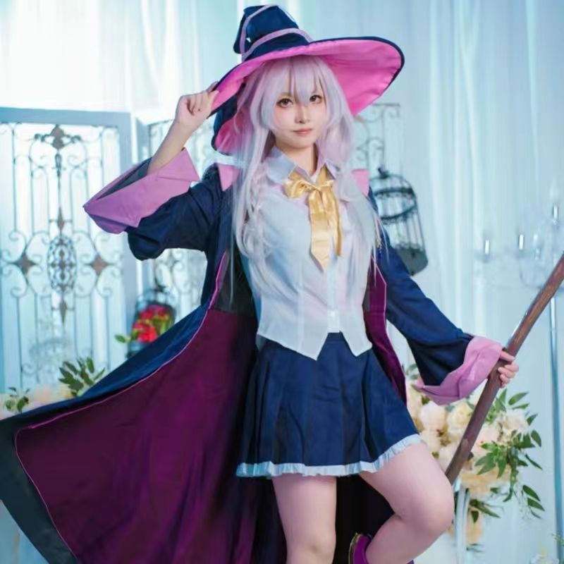 Anime Wandering Witch The Journey of Elaina Cosplay Costumes Elaina ...