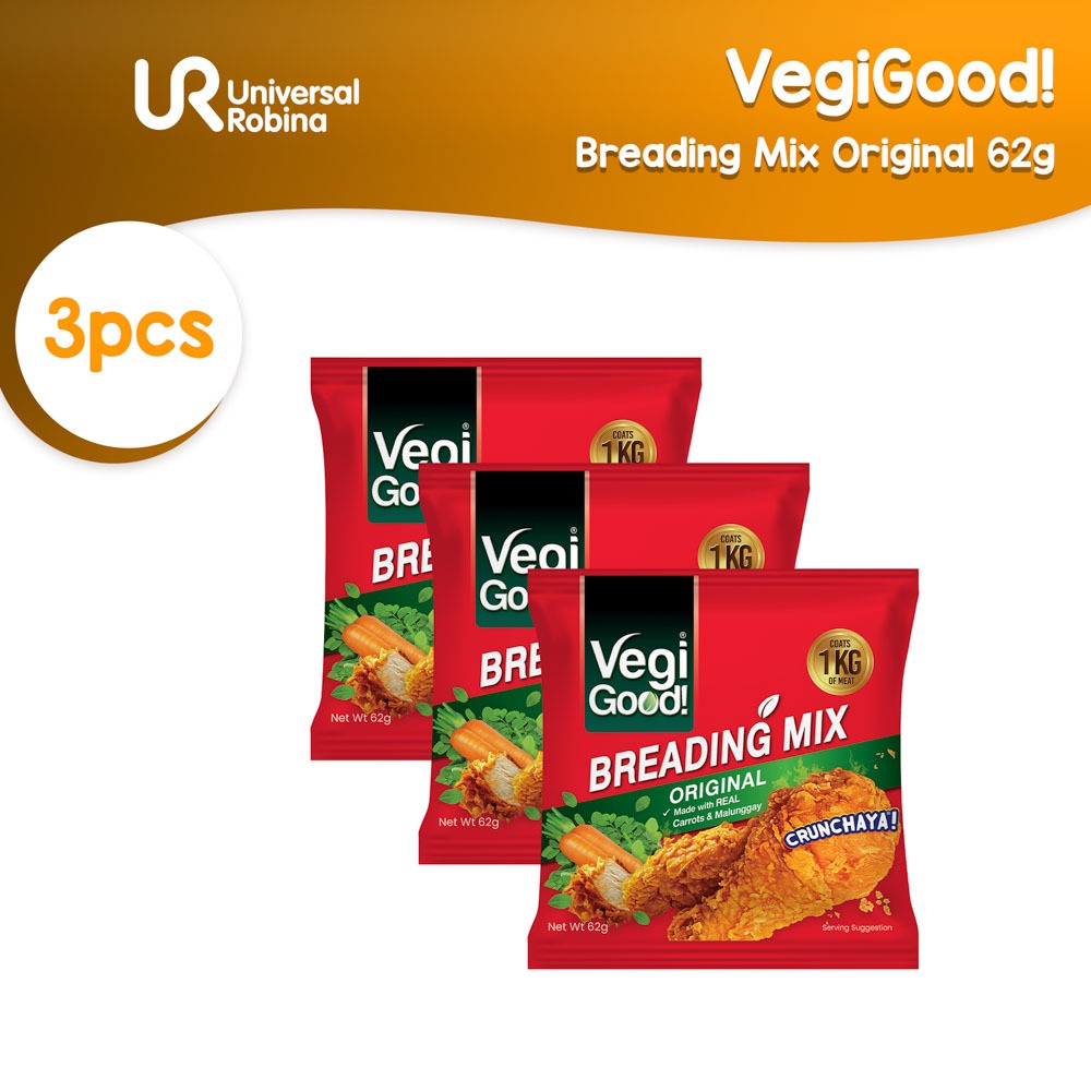 3 x VegiGood! Breading Mix Original 62g | Shopee Philippines