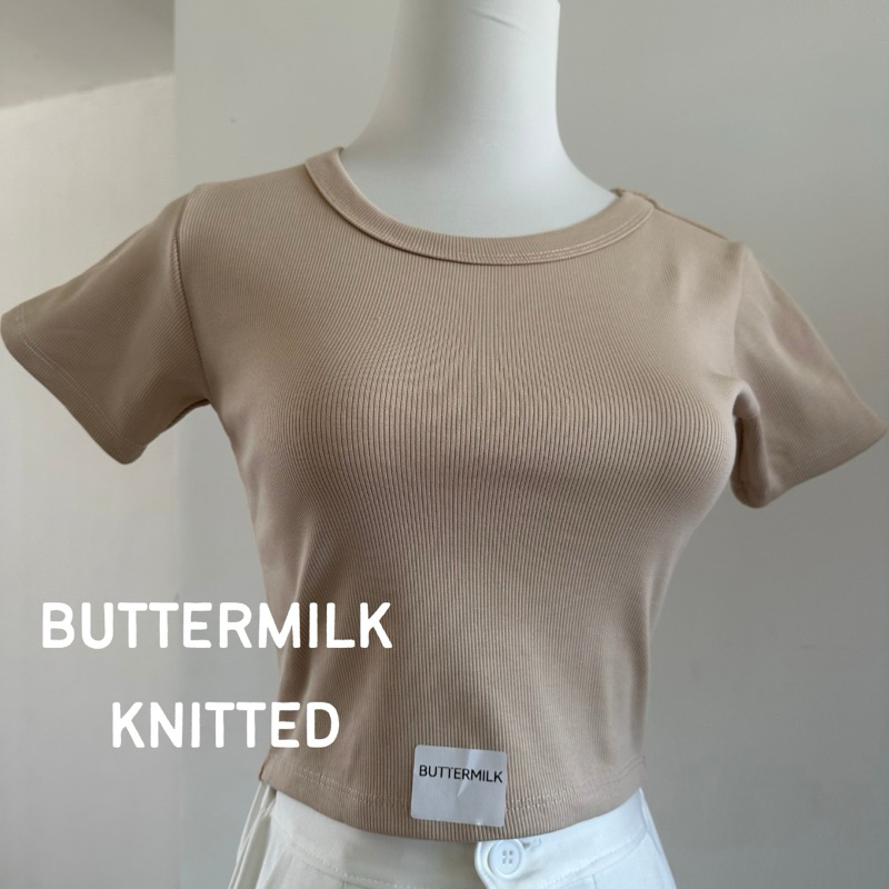 Hira• Basic Ribbed Croptop — Cotton Ribbed Top | Shopee Philippines