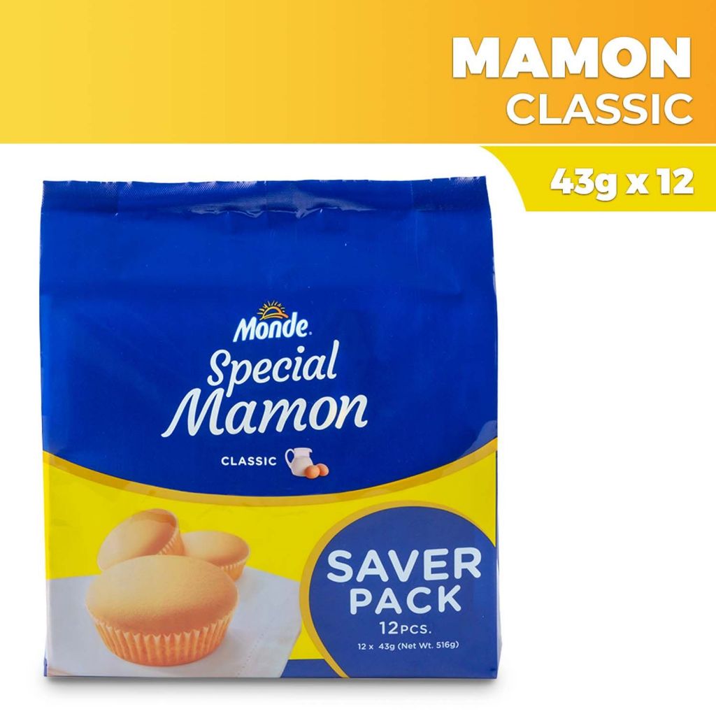 Mamon Classic Savers Pack 43gx12 | Shopee Philippines