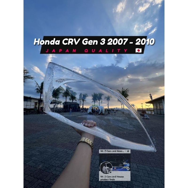 Japan Quality Headlight Lens cover for Honda CRV gen 3 SWA RE1 RE2 RE4 ...