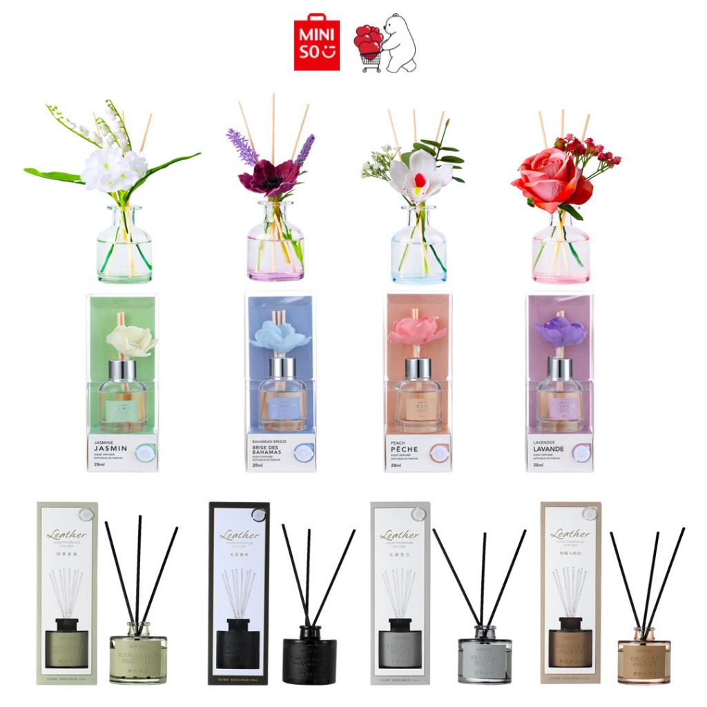 Miniso Scent Diffuser Home Fragrance Aromatherapy Essential Oils | Shopee Philippines