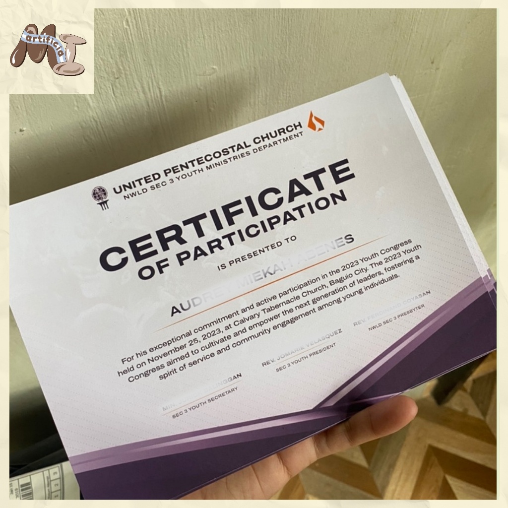 Printing A4 Certificates of Diploma Graduation Event Pageant, Awards ...