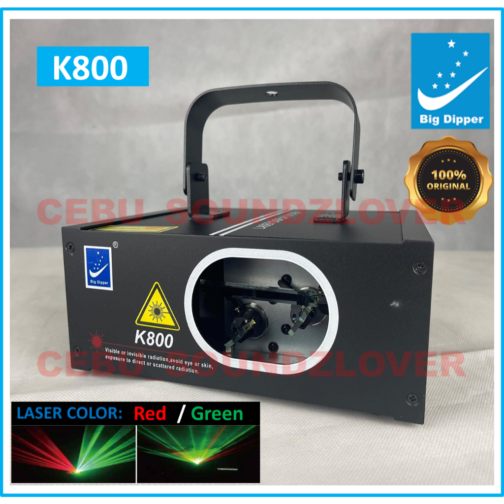 Big Dipper K800 Laser Display Lighting System (ALL ORIGINAL) Stage ...