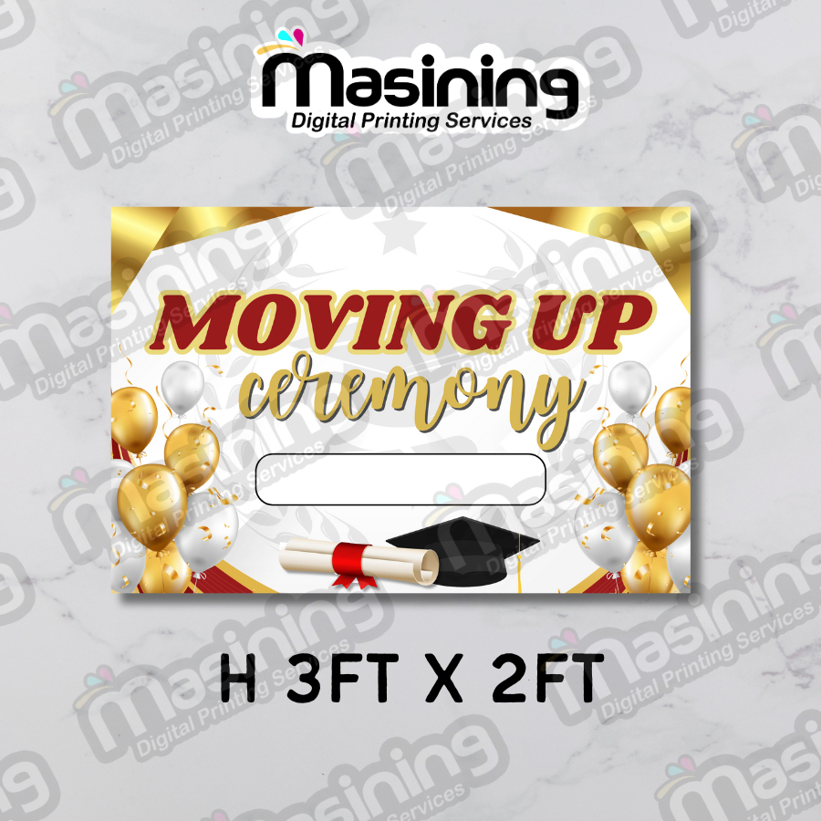 Classroom Recognition / Moving up Tarpaulin 3ft x 2ft | Shopee Philippines