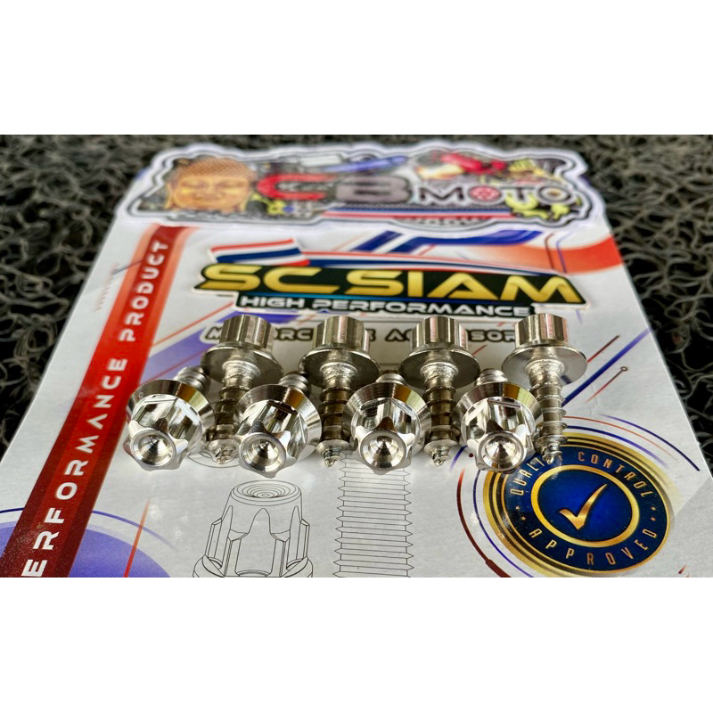 HENG Airbox Bolt / Air Filter Bolt For PCX 160 / ADV 160 (8pcs) CNC ...