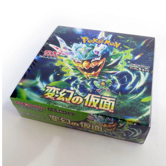 Pokemon Card Mask of Change TCG Japanese Booster BOX Scarlet Violet ...
