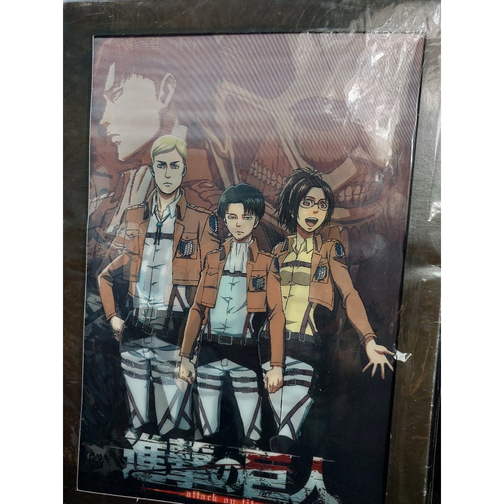 Plex Attack on Titan 3D Art Collection Poster A4 | Shopee Philippines
