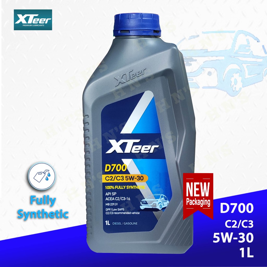 Hyundai XTeer Diesel Ultra C3 5W-30 Fully Synthetic Motor Oil 1L ...