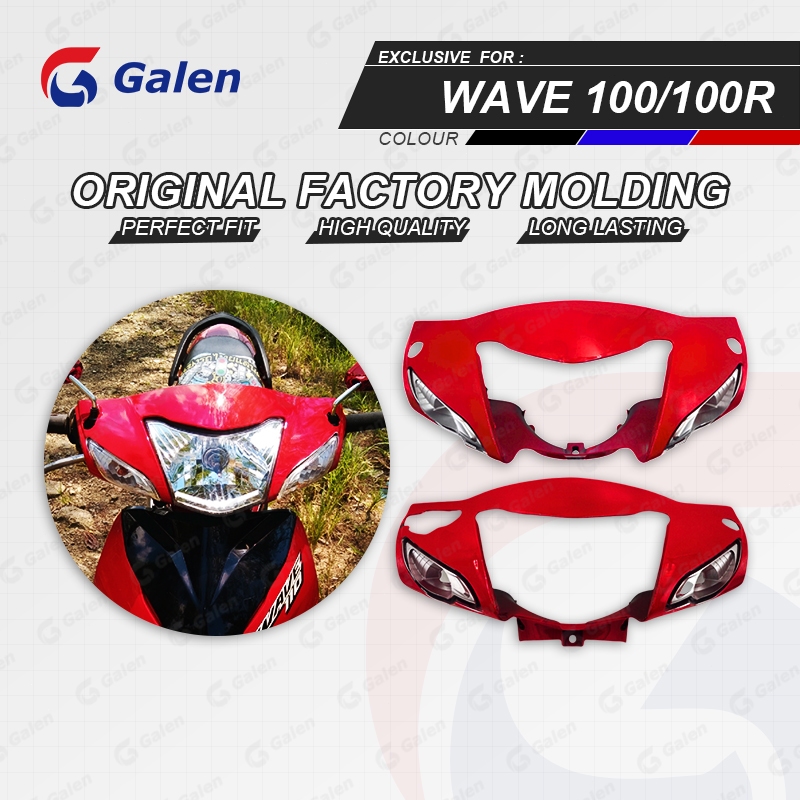 HONDA WAVE100/100R FAIRINGS HEADLIGHT COVER FRONT COWLING DRUM BRAKE ...