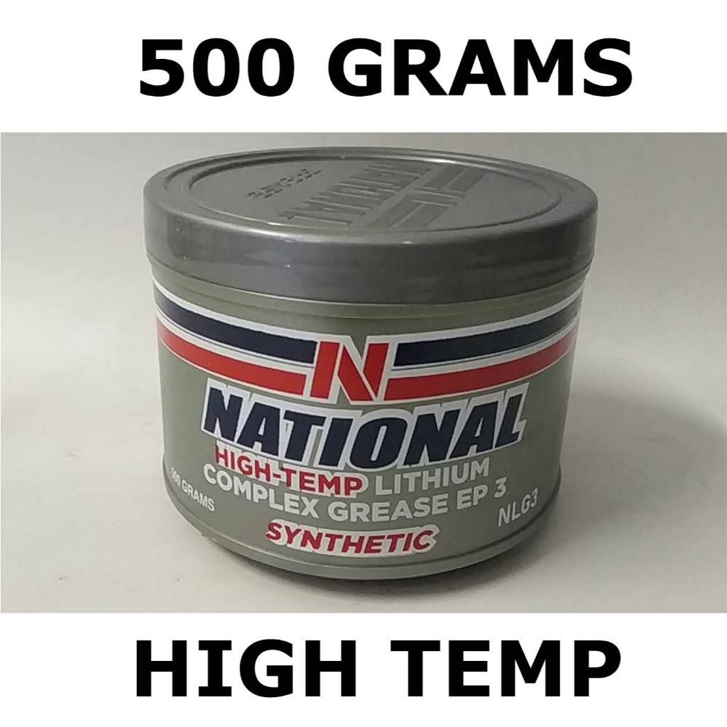 NATIONAL HIGH TEMP LITHIUM COMPLEX GREASE EP 3 SYNTHETIC NLG3 ( 500 GRAMS ) ---------------- HI ...
