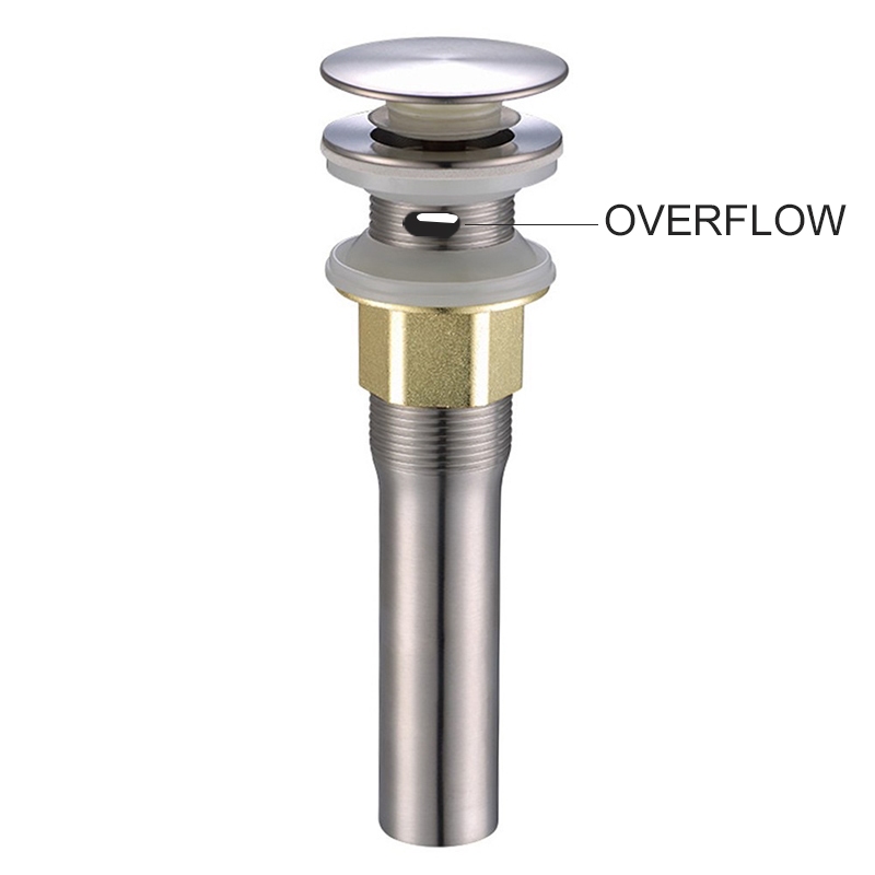 y12 Stainless Flip up Bath Sink Drain StopperSink Drain Strainer ...