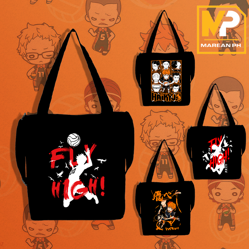 Anime Bags - Unisex - Marean Ph - Haikyuu - Manga - Anime - PART 4 ...