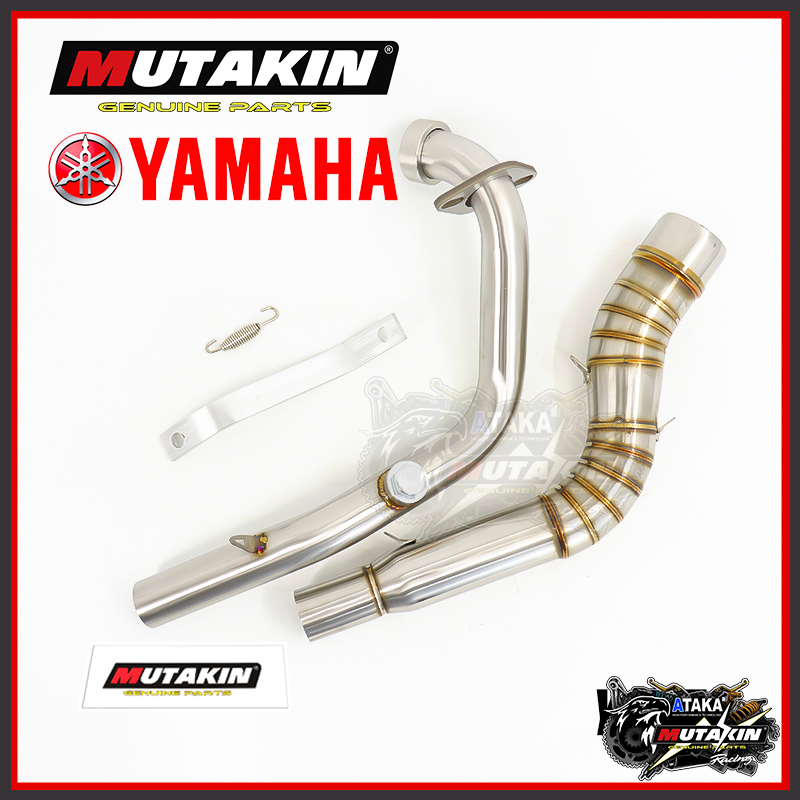 YAMAHA Sniper150 Big Elbow Pipe HighMount 51MM 304 Stainless Steel With ...