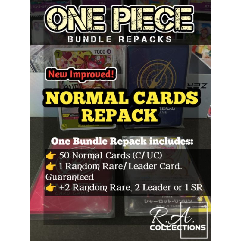 One Piece Card Game Normal Bundle Repacks | Shopee Philippines
