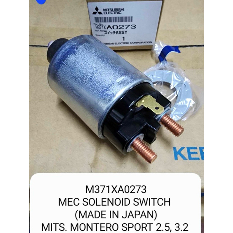 MEC SOLENOID SWITCH ( ORIGINAL MADE IN JAPAN ) MX371XA0273 MITSUBISHI ...
