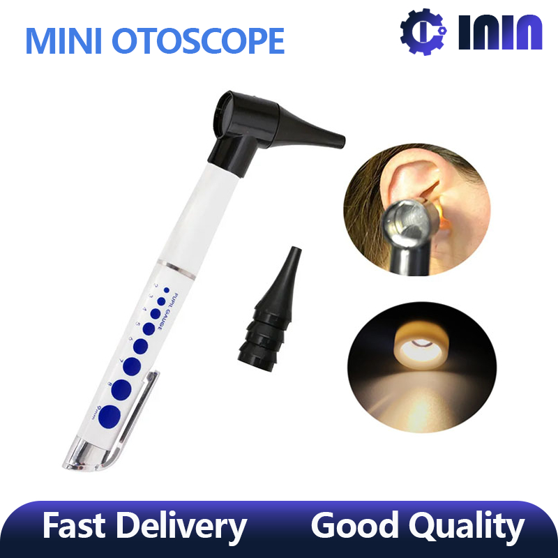 Medical Flashlight Pupil Gauge Throat Nose ENT Healthy Tool Mini Ear ...