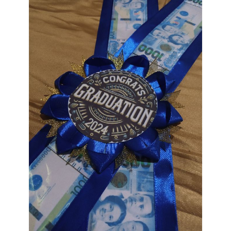 20 pesos CASHBACK LOWEST MONEY GRADUATION GARLAND SASH BEST GRADUATION ...