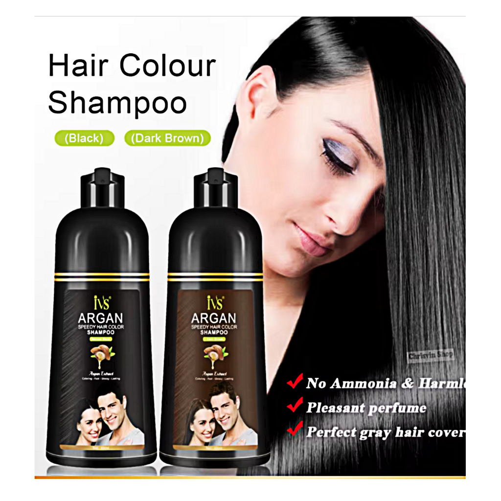 ARGAN SPEEDY HAIR COLOR PROFESSIONAL Permanent Henna Halal Hair Shampoo ...