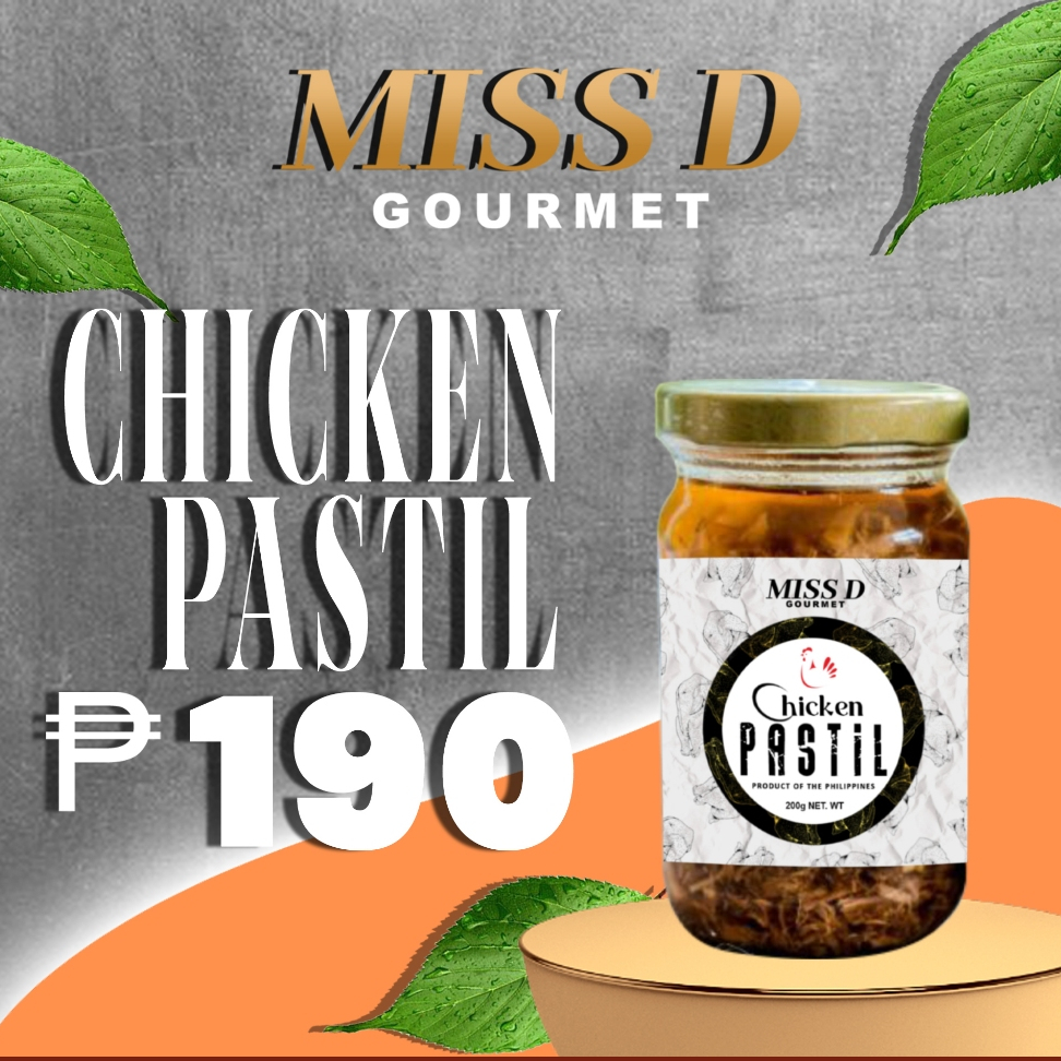 Miss D Gourmet Chicken Pastil | Shopee Philippines