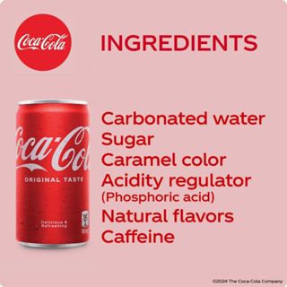 Coca-Cola Original Taste Mini Cans 180ml - Pack of 12 | Shopee Philippines