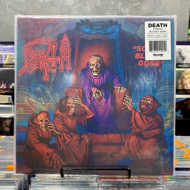 DEATH Scream Bloody Gore Multicolor 1LP Vinyl | Shopee Philippines