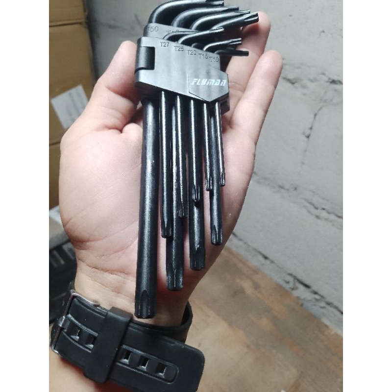 FLYMAN Allen Wrench set Star type long Original flyman made in USA ...