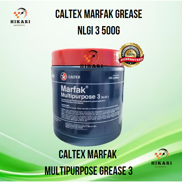 Caltex Marfak Multipurpose Grease NLGI 3 500g | Shopee Philippines