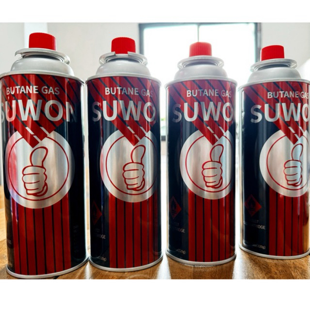 【4pcs】Suwon/sterling Safe Butane Gas for Gas stove 220g Korea Gas Tank ...