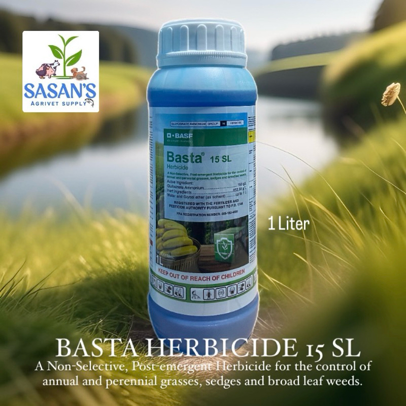 BASTA HERBICIDE 15SL O•BASF 1 Liter | Shopee Philippines