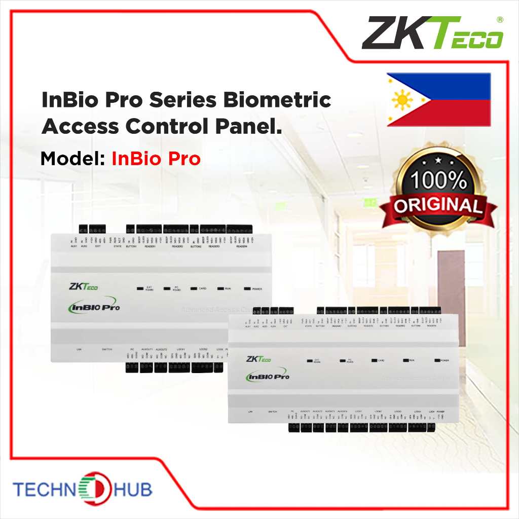 ZKTECO InBio Pro Series Biometric Access Control Panel | Shopee Philippines