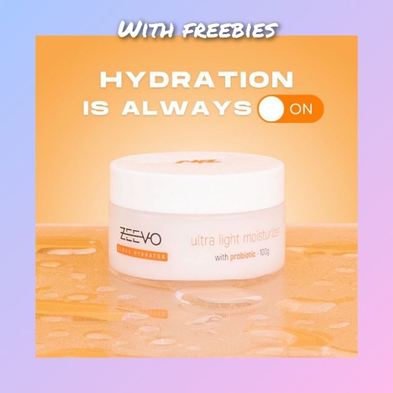 Zeevo Cloud Hydrator (Ultra Light Moisturizer with Probiotic) | Shopee ...