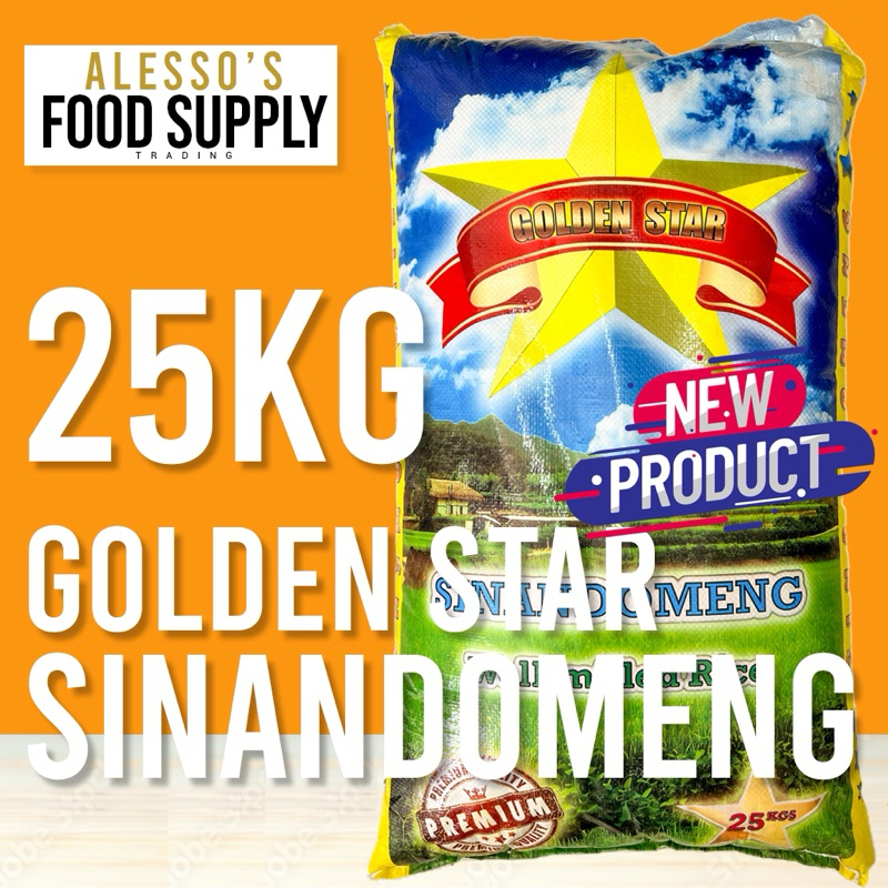 SINANDOMENG 25kg (Golden Star) | Shopee Philippines
