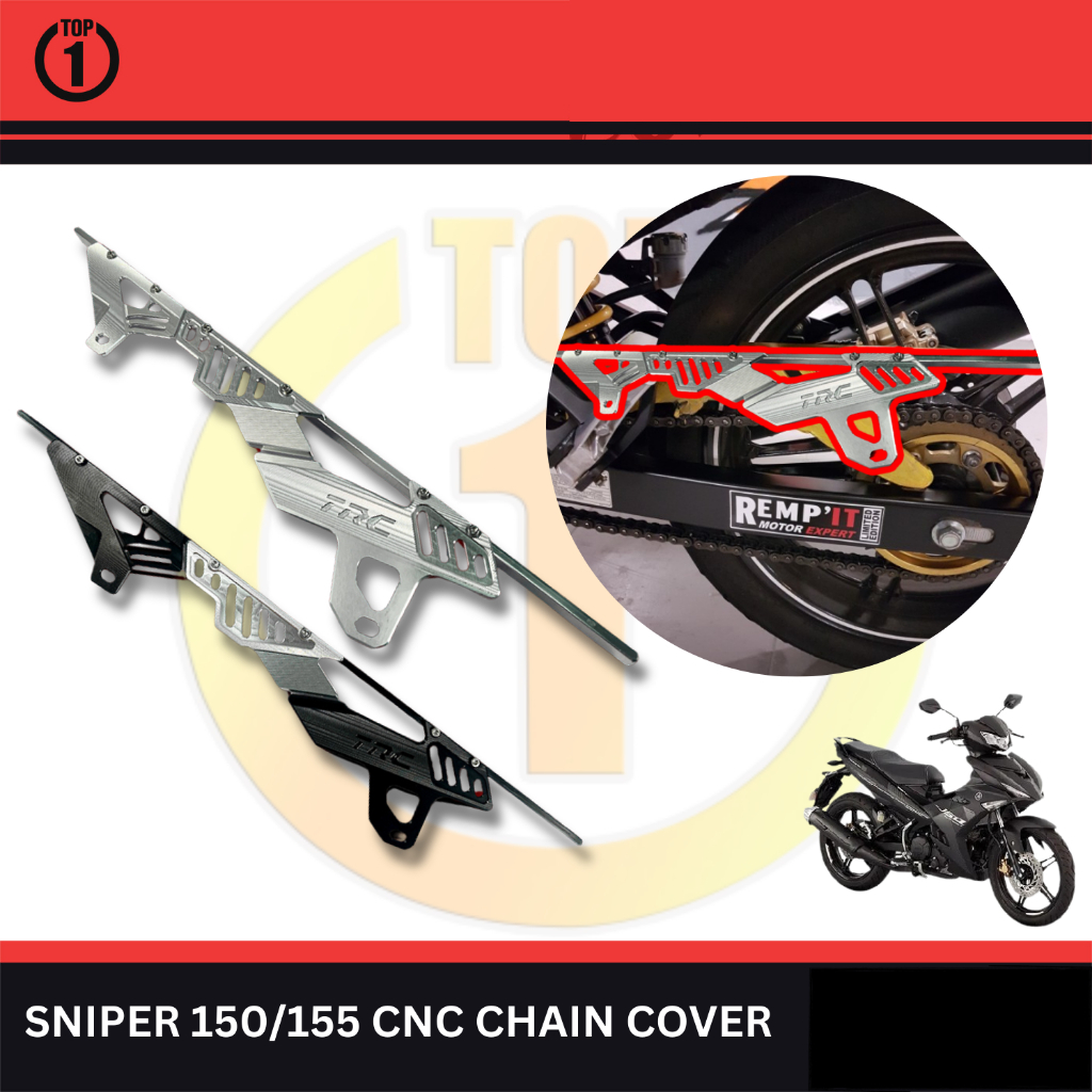 Top1 Motors TRC Racing CNC Chain Cover For SNIPER 150/155 Made in ...