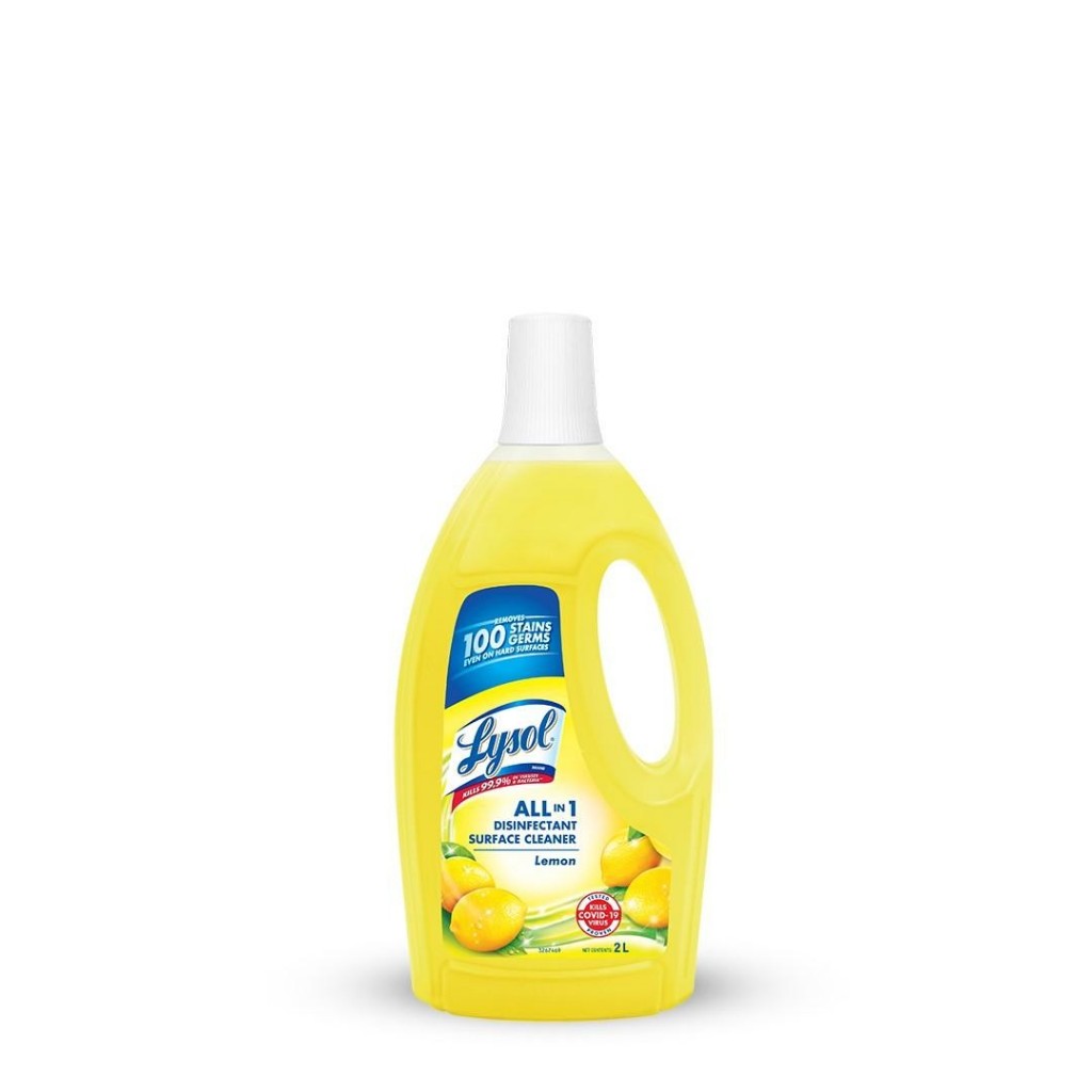 Lysol Multi Action Antibacterial Cleaner Lemon 2L | Shopee Philippines