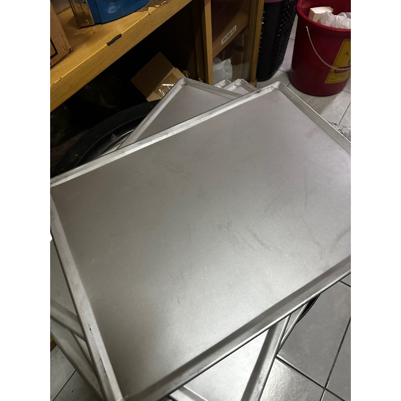 ALUMINUM FLAT TRAY PLANCHA FOR COOKIES PANDESAL BAKING LOWEST PRICE ...