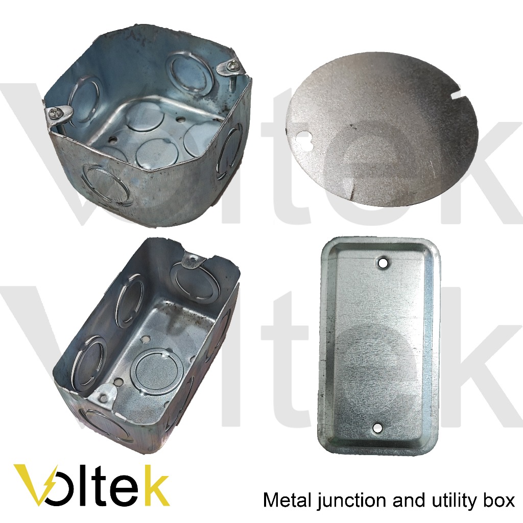 Junction box, utility box and junction box cover metal gauge 18 for ...
